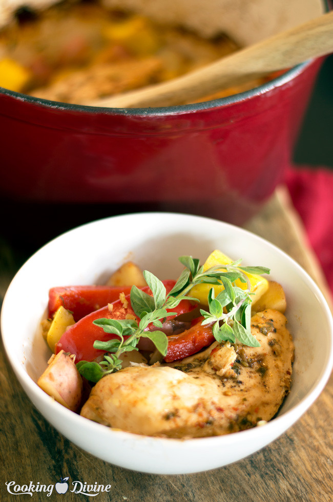 Spicy Bahamian Chicken (Easy 1 Pot Recipe) -Cooking Divine